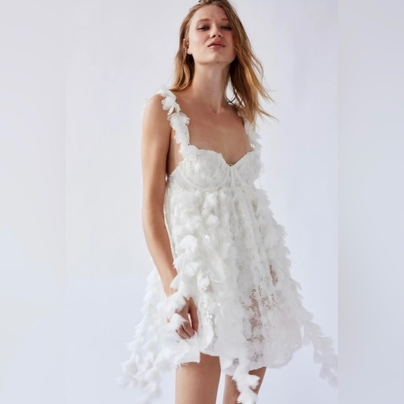 For Love And Lemons | Dresses | For Love And Lemons Bellatrix Mini ...
